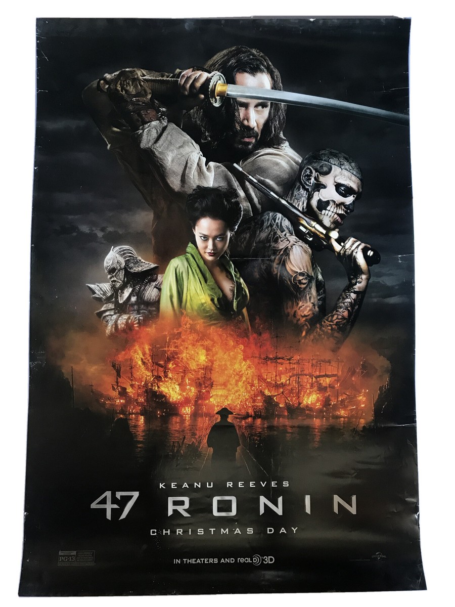 Keanu Reeves 47 Ronin Poster