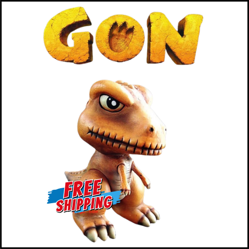 Gon T Rex Dinosaur Soft Vinyl Unpainted Jurassic Tyrannosaurus Model ...