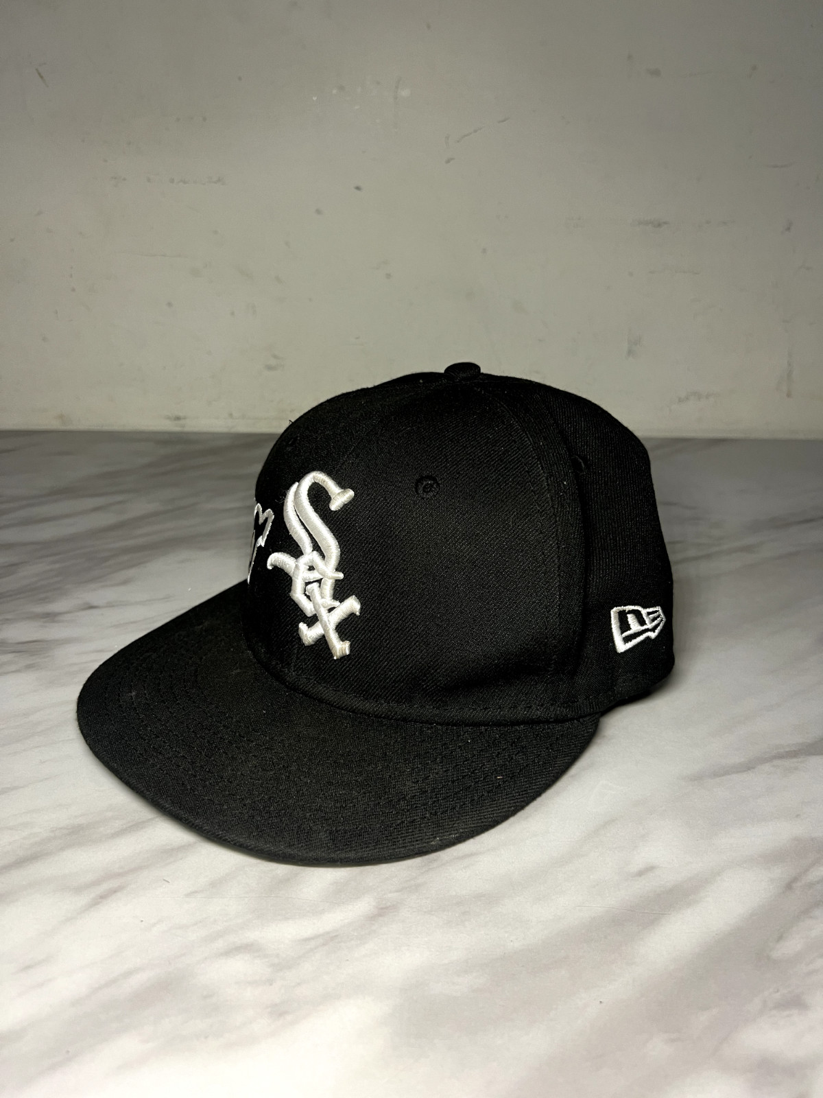 RARE New Era 59Fifty Chicago White Sox Hat Side Scrip… - Gem