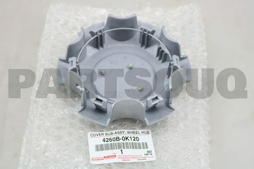 4260B0K120 Genuine Toyota COVER SUB-ASSY WHEE 4260B-0K120 | eBay
