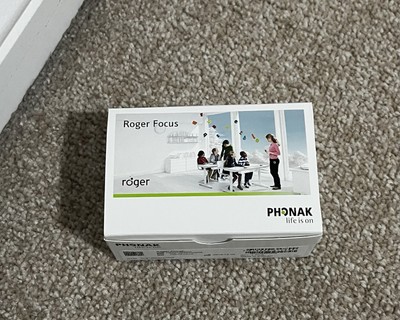 Phonak Roger Focus Pair Of Receiver Hearing Aids In Velvet Black Colour ...