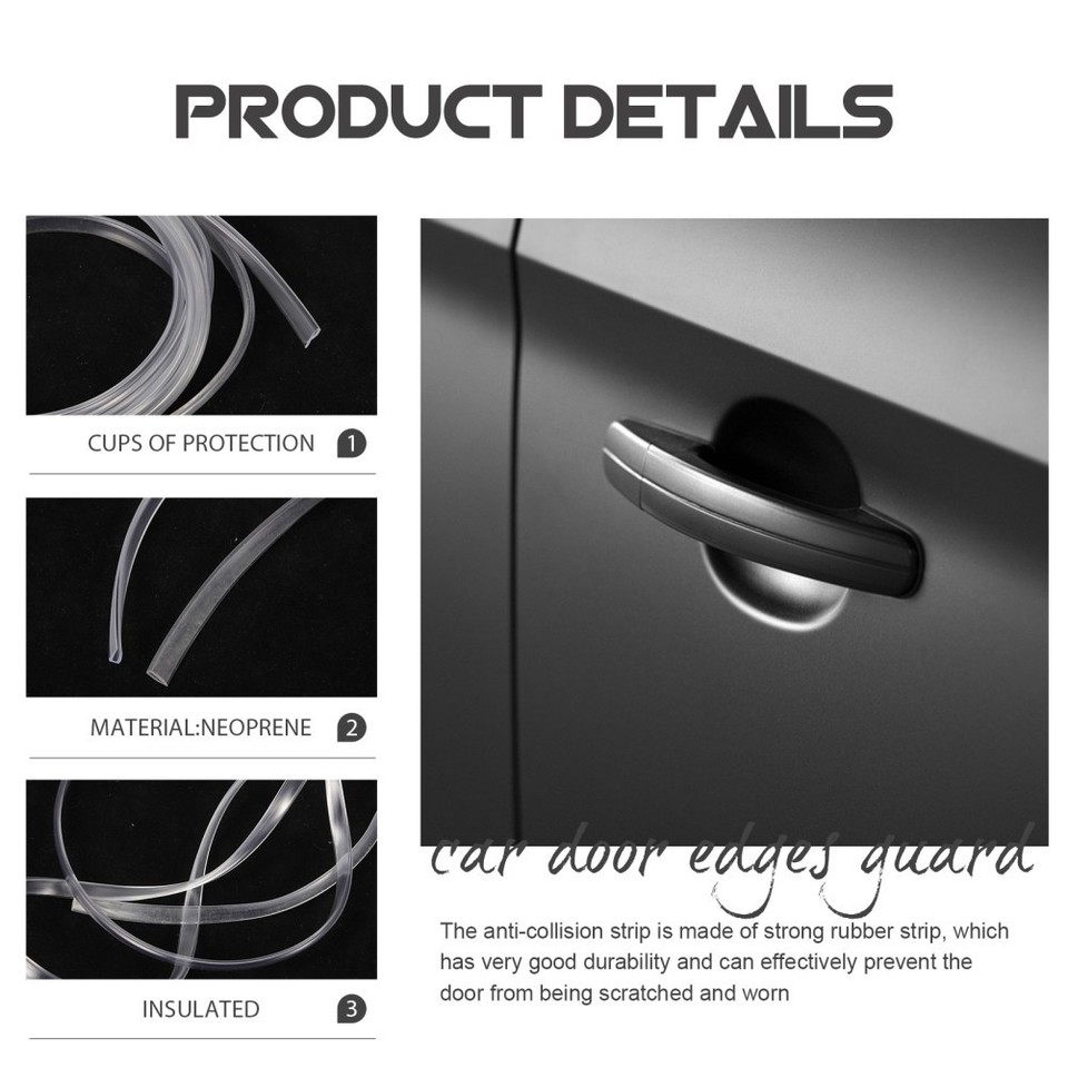 Auto Door Sealing Strip Automotive Molding Trim Car Protector Strips ...