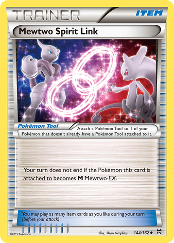 Mewtwo Spirit Link (144/162) [XY: BREAKthrough] Moderately Played | eBay