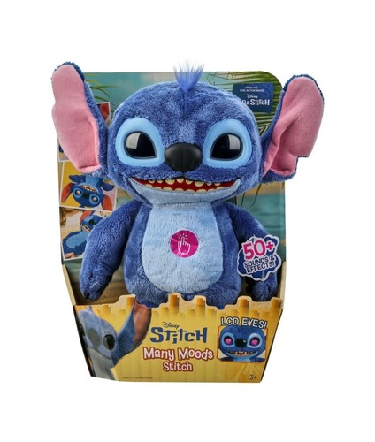 Disney Stitch Many Moods Stitch Sounds and Phrases Interactive Plush ...