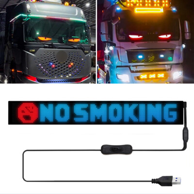 XL 4.36ft Flexible Dynamic Strip for Lorry Truck-Specific Devil's Eye ...