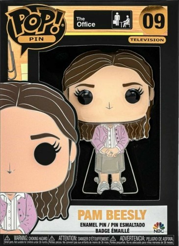 Funko POP Pin The Office #9 Television show PAM BEESLY enamel | eBay