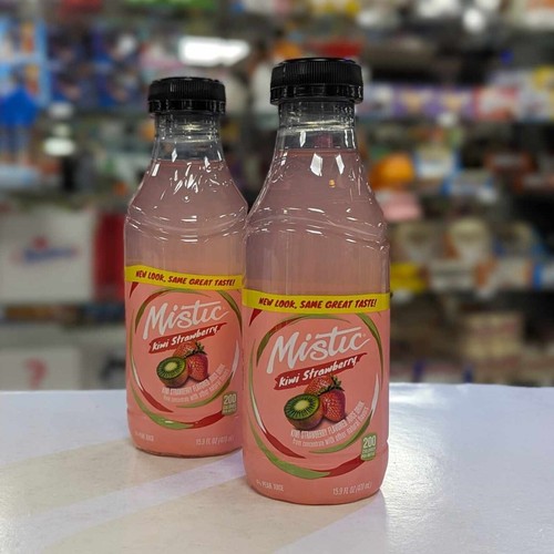 Mistic Kiwi Strawberry Juice Drink 470ml x 2 Bottles USA Import ...