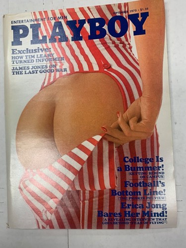 PLAYBOY MAGAZINE SEPTEMBER 1975 AMY ARNOLD PLAYMATE MESSINA MILLER VG+ | eBay