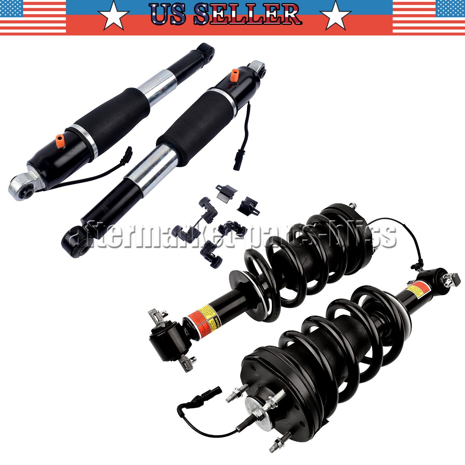 Front & Rear Shock Struts Set of 4 For Yukon Escalade Tahoe Suburban ...