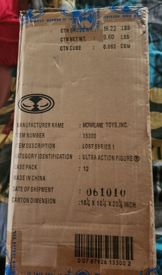 McFarlane Lost Action Figures Series 1 SEALED CASE! Jack Locke Charlie ...