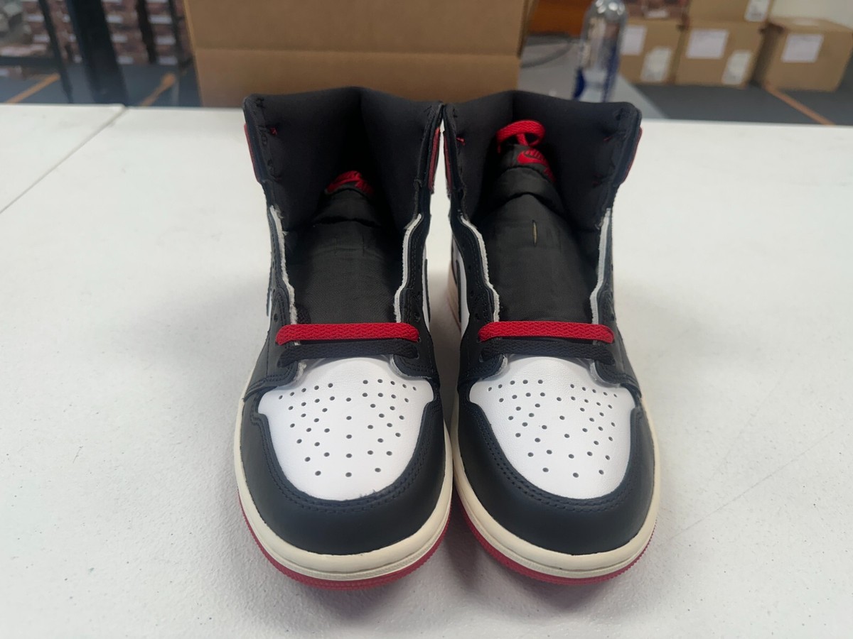 Size 10 - Air Jordan 1 Retro OG High Black Toe Reimagined Size 10 - Air Jordan 1 Retro OG High Black Toe Reimagined