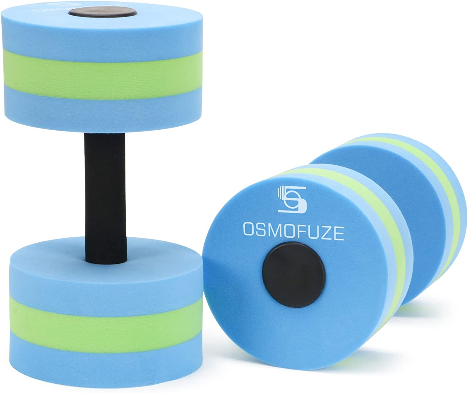 Aquatic Exercise Dumbbells - Set of 2 for Water Aerobics Fitness and ...