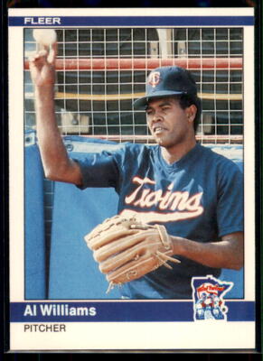 1984 Fleer Al Williams #579 Minnesota Twins | eBay