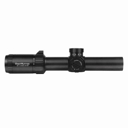 WestHunter HD 1.2-6X24 IR FFP Rifle Scope 30mm Tube R/G Illuminated ...