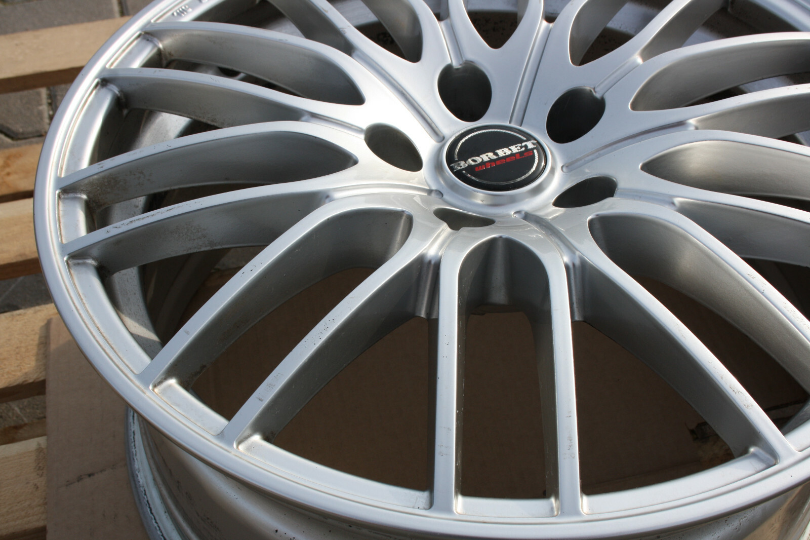 1x Borbet Wheels 18" Alufelge 8Jx18H2 ET40 Felge KBA 48797 LK 5x115 ...