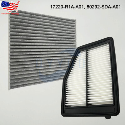 COMBO AIR FILTER &CABIN FILTER 17220-R1A-A01 For 2012 - 2015 HONDA ...