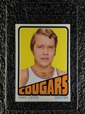 1972 Topps Basketball #234 Mike Lewis EX/MT | eBay