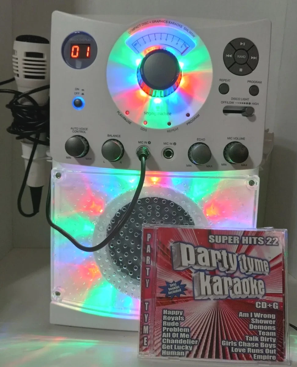 Singing Machine Disco Lights