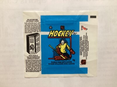 1982-83 & 1983-84 O-Pee-Chee Hockey Wrappers VG/EX | eBay