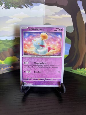 Chimecho 030/091 - Paldean Fates - Common - Reverse Holo - Pokemon Card ...