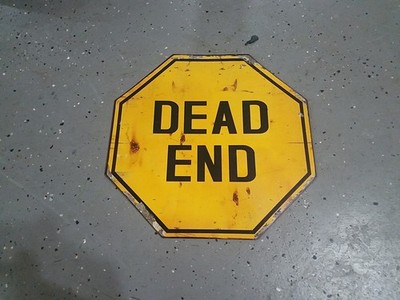 Rustic Dead End Sign | eBay