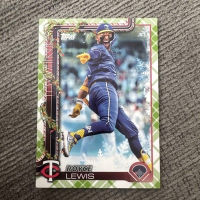 Royce Lewis- 2025 Topps Holiday #H194 Green Plaid Minnesota Twins | eBay