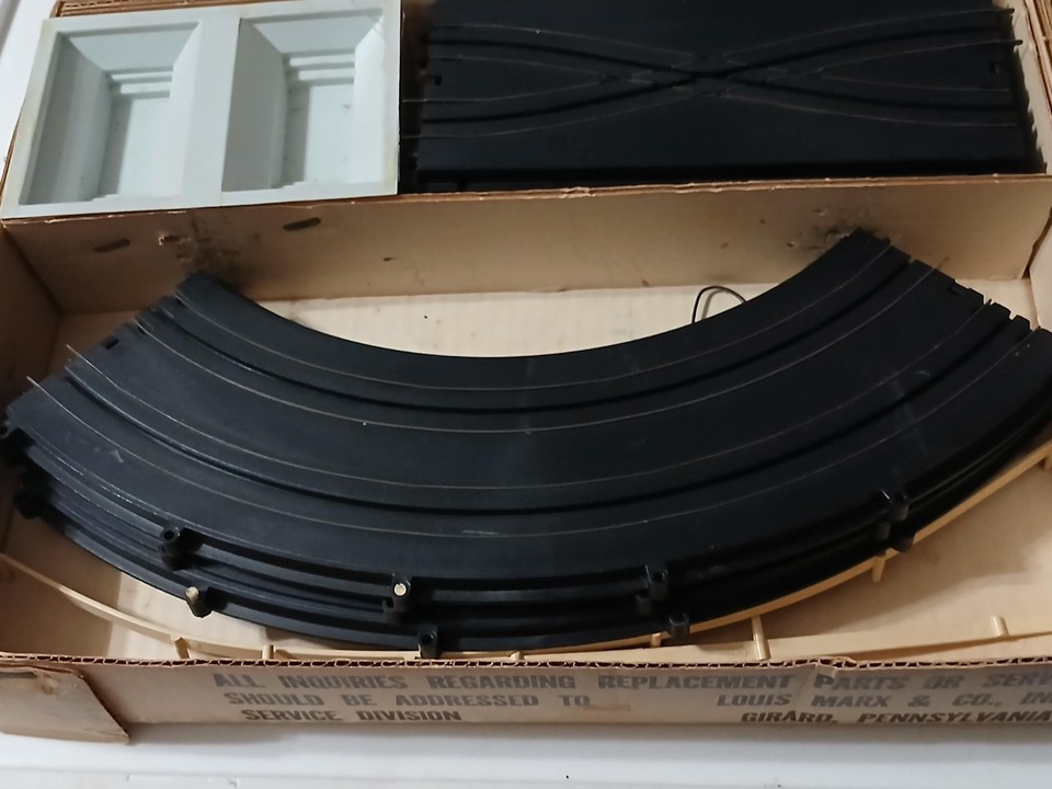 MARX RACE-N-ROAD HO TRACK SET IN ORIGINAL BOX | eBay