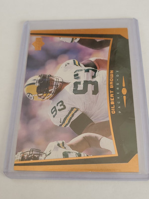 Gilbert Brown 1998 Upper Deck Bronze /100 Green Bay Packers SSP | eBay