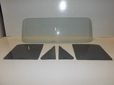1955-1956 Ford Sedan Delivery 70D Clear Windshield Grey Vent Door Glass ...