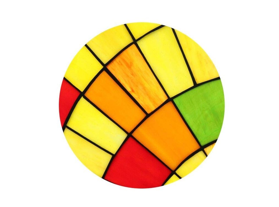 20 Inch Tiffany Stained Glass Window Panels 12 Inch Tall Stained Glass ...