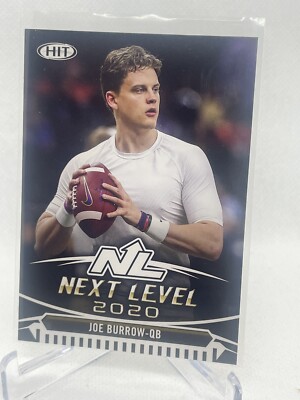 2020 Sage Hit Joe Burrow Next Level Rookie Bengals LSU Football | eBay