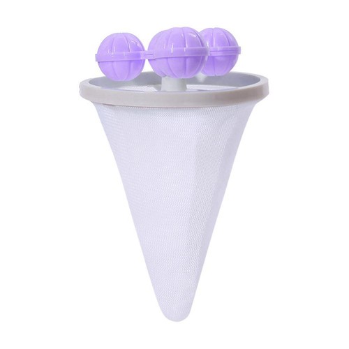 Laundry Mesh Reusable Floating Lint Filter Mesh Bag Home Accessories ...