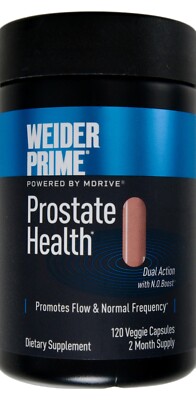 Weider Prime Prostate Health, Plant Based Ingredients, 120 Capsules | eBay
