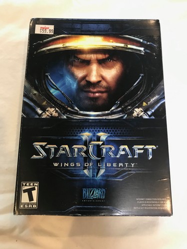 STARCRAFT 2: Wings Of Liberty PC - Comes with Box, Manuals, Inserts All ...