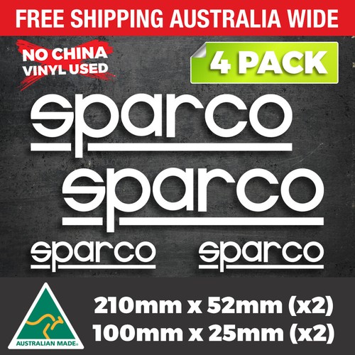 4 x SPARCO Sticker Decal Slivia GTR Civic Accord EP3 s2000 JDM DRIFT ...