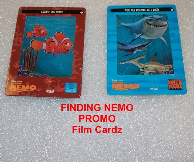 FINDING NEMO - PROMO card set of P1 & P2 Disney Pixar | eBay