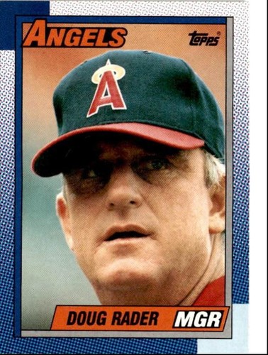 1990 Topps Baseball Cards Doug Rader California Angels #51 | eBay