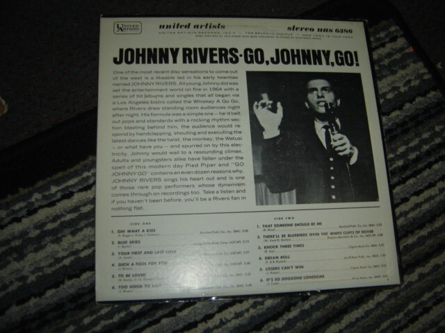 Johnny Rivers - Go, Johnny, Go! 1964 USA Stereo Orig. Vinyl LP VG/VG+ ...