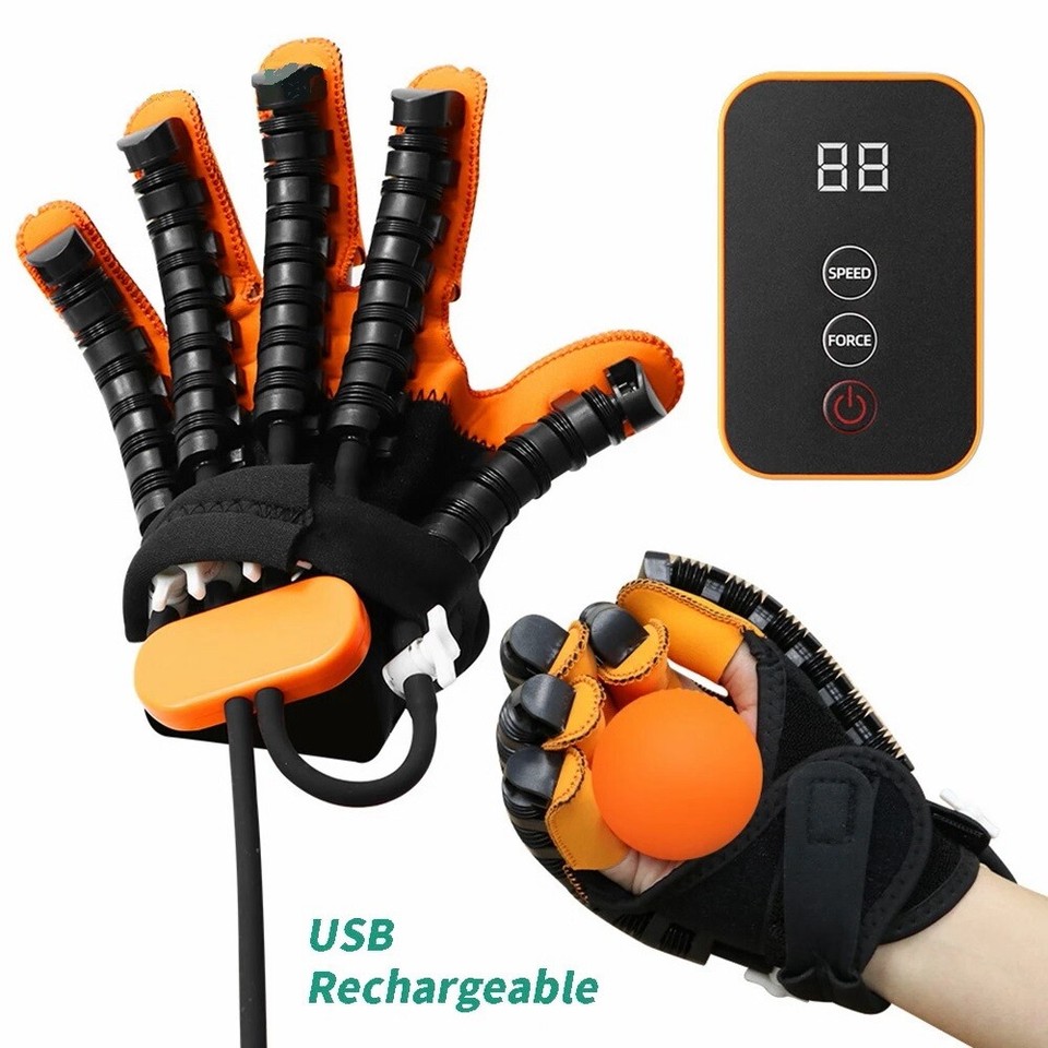 Rehabilitation Robot Gloves Finger Exerciser for Hand Stroke Hemiplegia ...