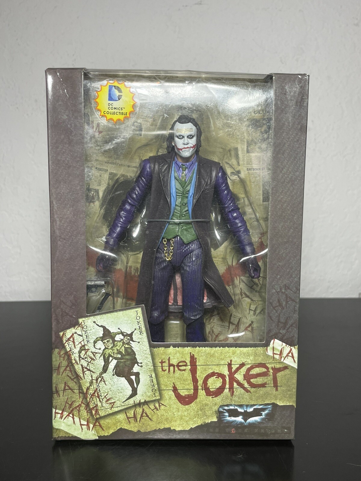 NECA The Dark Knight Heath­ Ledger Joker 7 inch Action Figure ...