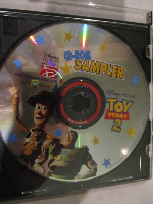 Disney Pixar Toy Story 2 CD-ROM Sampler Pre-Owned | eBay