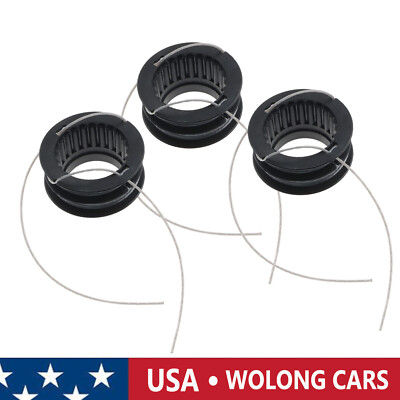 Aftermarket 3 Pcs Black String Trimmer Spool Fit for Mower ST60V ST60V ...