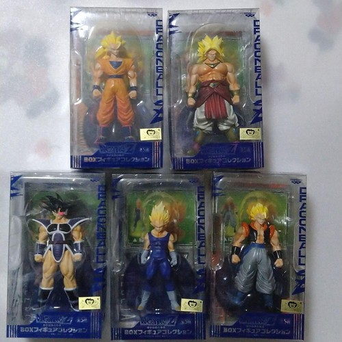 Dragon ball Z Box Figure Collection Complete Set Goku Broly Vegeta Toy ...