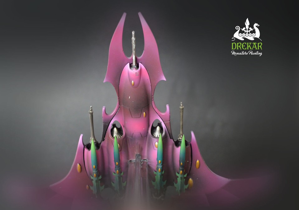 Razorwing Jetfighter Drukhari Dark eldar warhammer 40K ** COMMISSION ...