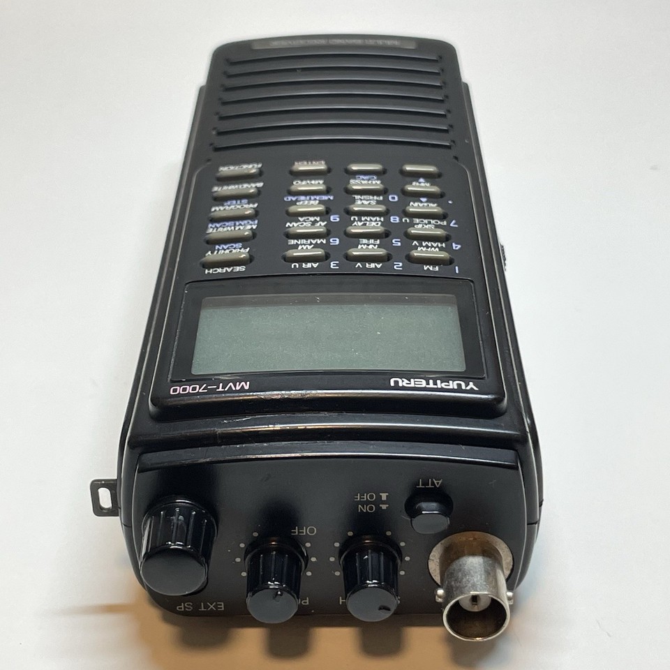 YUPITERU MVT-7000 Handheld Wideband Scanner Receiver 8-1300MHz ...