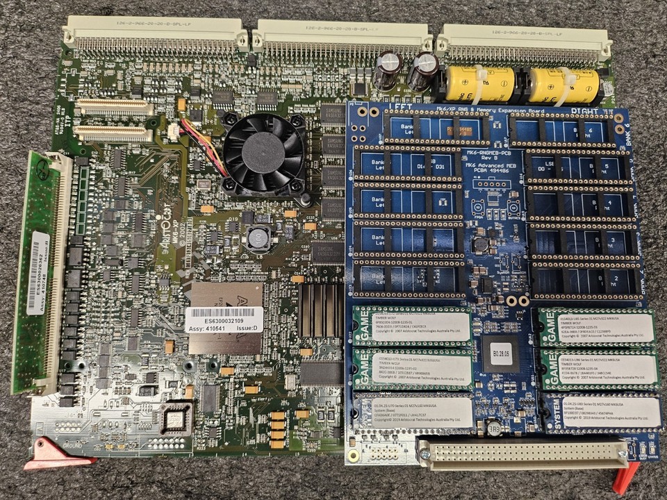 Aristocrat MK6/XP Timber Wolf Xtra Reel Power Software with MPU/CPU Board | eBay