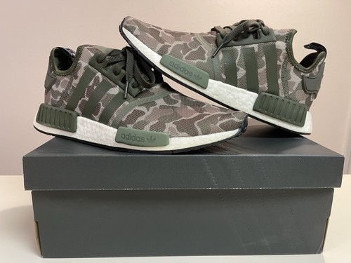 Adidas Originals NMD_R1 Duck Camo Sesame Boost D96617 Men’s Size 10 | eBay