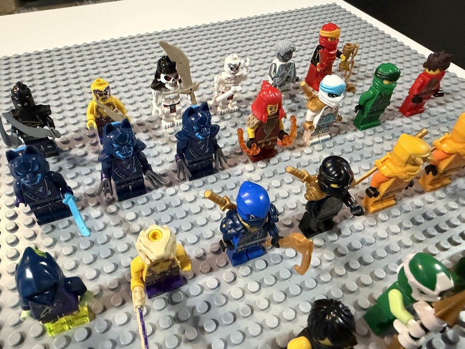 Lego Ninjago Minifigure Bundle set bulk 34 figures | eBay UK