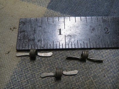Rod Building: 3 Antique Small Spring Fishing Rod Guides | eBay