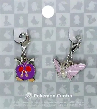 Pokemon Center National Pokedex Metal Charm Set Keychain Mascots Compan ...